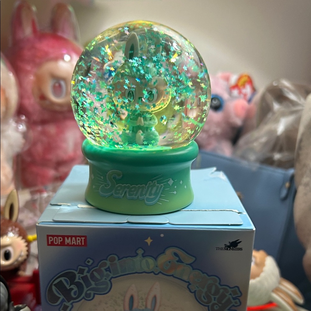 100% Authentic LABUBU snow globe - Gem